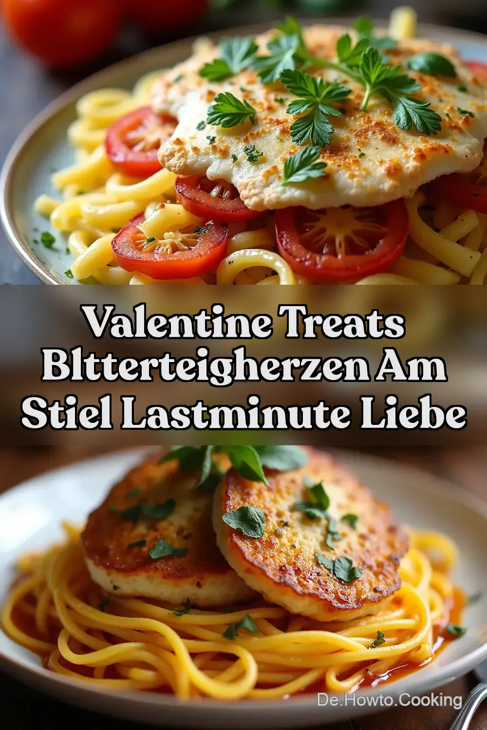 Herzallerliebst BLTTERTEIGHERZEN AM STIEL Schnelles Last