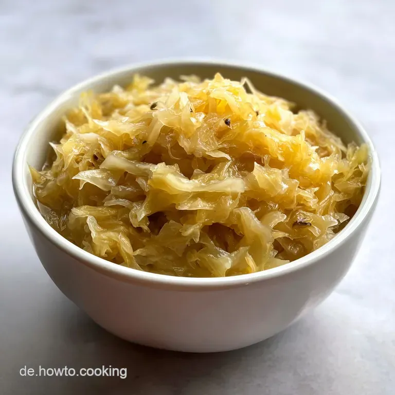 Gekochtes Sauerkraut: Einfach Kochen mit Apfel & Speck